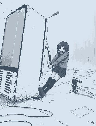 Suicidal Girl Original Drawn By Hamsterfragment Danbooru