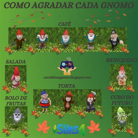 🍂 Como Agradar Cada Gnomo Festival Da Colheita The Sims 4