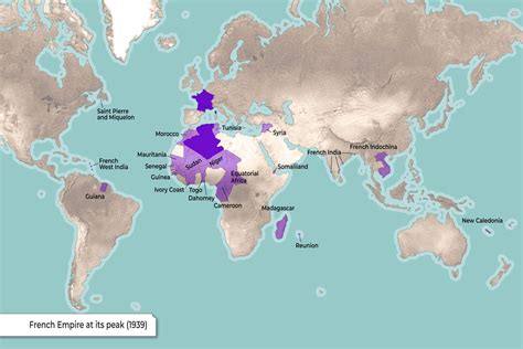 Map French Empire At Its Peak Thecollector