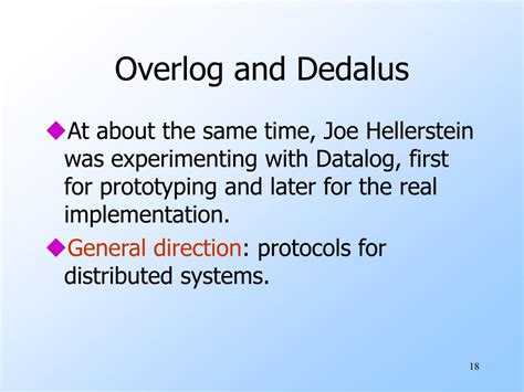 Ppt The History Of Datalog Powerpoint Presentation Free Download