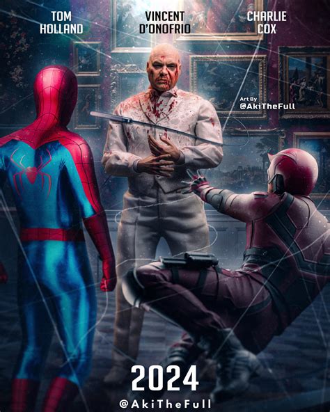 Spider Man And Daredevil Vs The Kingpin Artwork By Akithefull On Deviantart