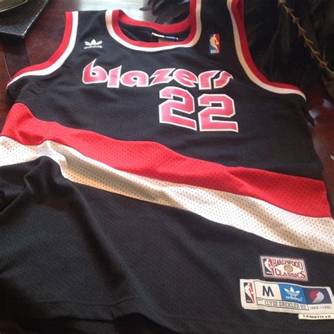 Adidas Tops Rare Throwback Clyde Drexler Jersey Poshmark