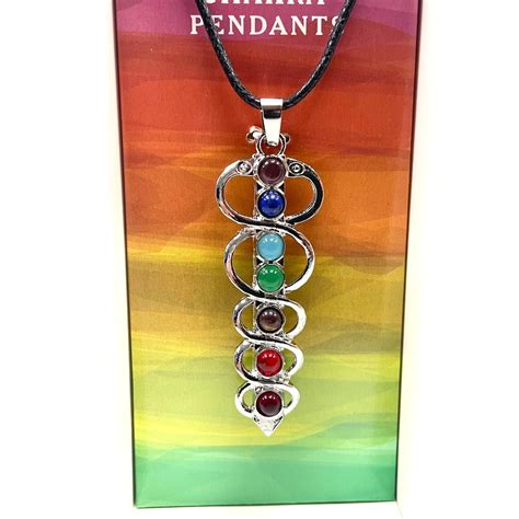Chakra Energy Pendant 1 Count Assorted Styles Paykoc Imports Inc
