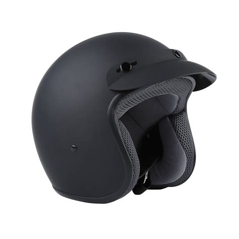Open Faced Motorcycle Helmets Hjc V31 Yellow Retro Style Open Face