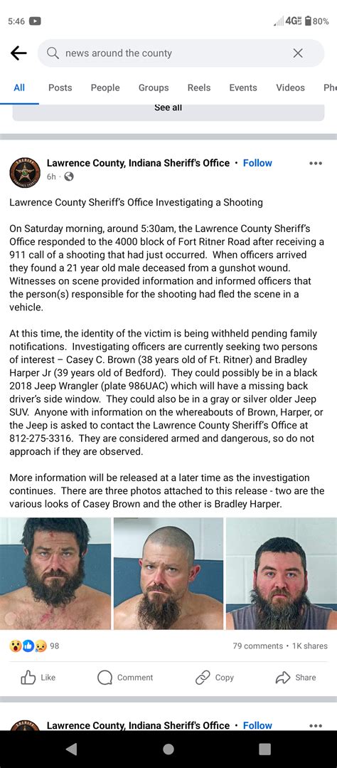 Man Shot In Fort Ritner Rindiana