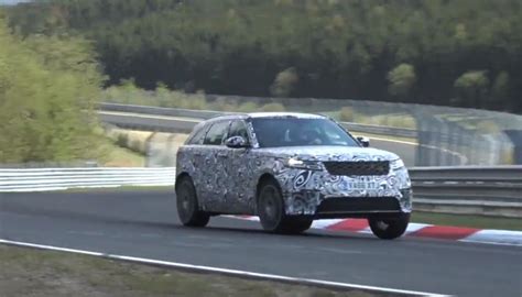 2019 Range Rover Velar Svr Sounds Like A Fighter Plane On Nurburgring