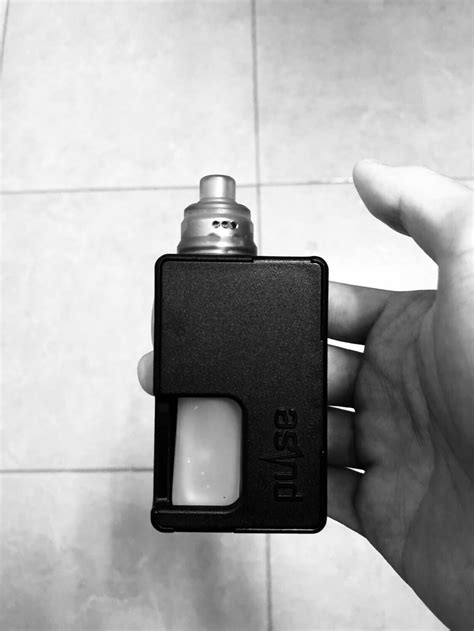 By Far The Best Squonk Rda For Me Running A Single Coil 6 Wraps 3mm Id Using A Round Nichrome