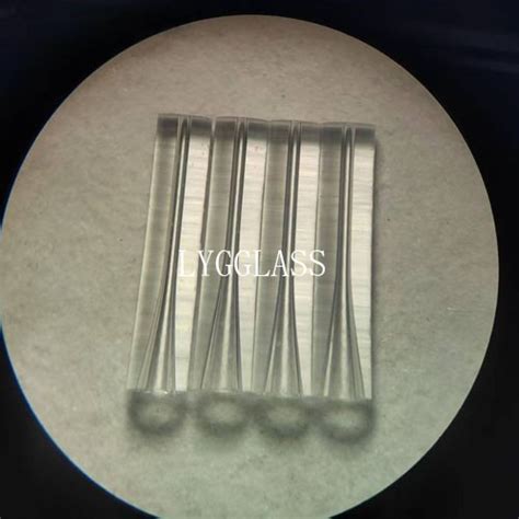 Custom Borosilicate Precision Glass Ferrules Fiber Optic Components