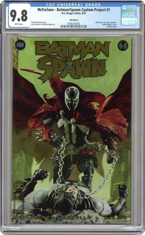 Batman Spawn 2023 Dc 1customb Cgc 98
