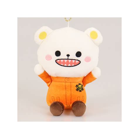 Plush Keychain Bepo One Piece Banzai Meccha Japan