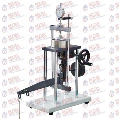 Soil Sample Compression Apparatus Single Consolidation Portable