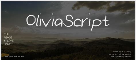 Oliviascript Font Download Free Fontdownload