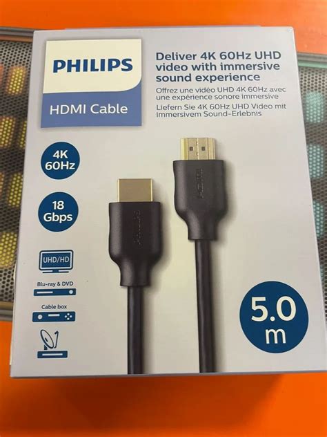 Philips Hdmi Cable 5 M 180 Gbps At Best Price In New Delhi Id