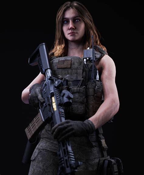 Call Of Duty Mw Oc Sophia Hill By Oyeone89 On Deviantart