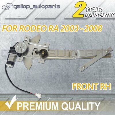 Electric Window Regulator Fit Isuzu D Max Dmax Rh Front Motor 2006