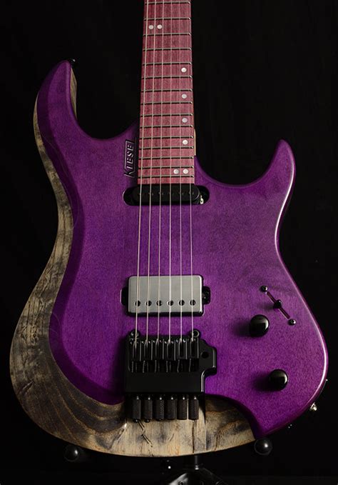 Used Kiesel Osiris Headless 6 Purpleheart Brians Guitars