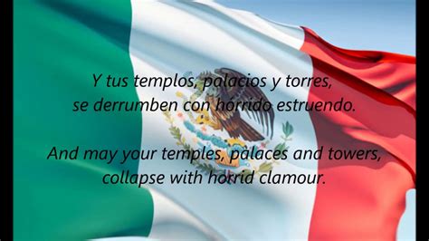 Mexican National Anthem Himno Nacional Mexicano Es En Youtube