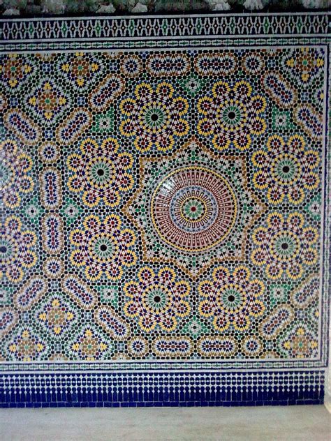 Découvrir Le Maroc Le Zelij الزليج المغربي
