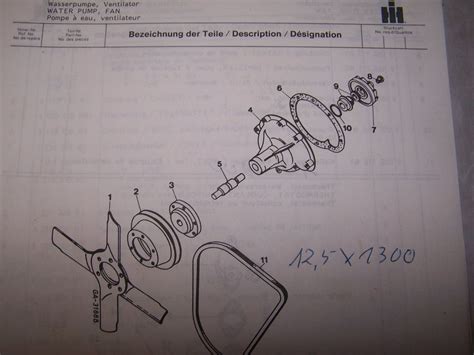 Original Ihc Case Stopfen Wasserpumpe 3055308 R1 In Bayern Pleystein