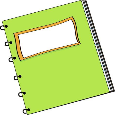 Cute Spiral Notebooks Clipart Design 20 Free Cliparts Download Images