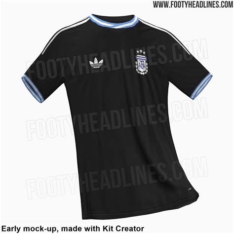 Argentina 2026 World Cup Away Kit To Feature Artistic Pattern Footy