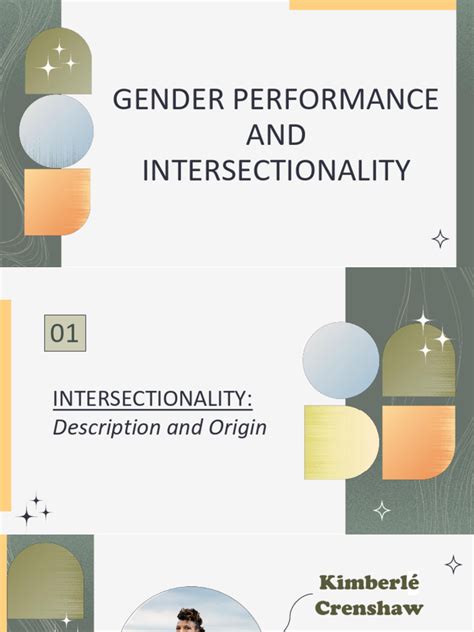 Group 6 Gender Performance And Intersectionality Pdf