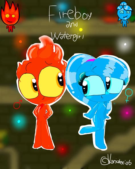 Fireboy And Watergirl By Vaniaunicorn6 On Deviantart