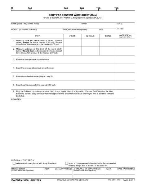 Da Form 5500 Fillable Army Pubs 5500 Pdf Da Forms 2025