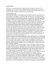 CONCLUSION contoh exp 4 - CONCLUSION: In this lab we used melting ...