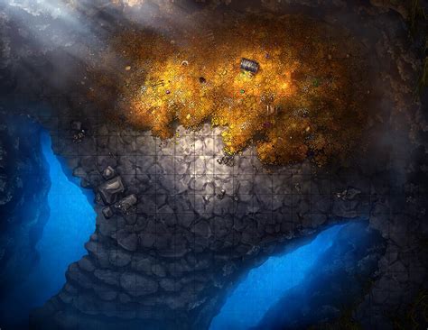 Dragon Lair Print And Play Battle Map Rbattlemaps