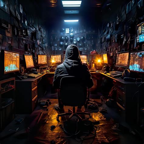 Premium Ai Image Artificial Intelligence Technology Hacker Digital