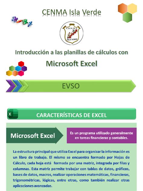 Introducción A Excel Pdf Microsoft Excel Informática