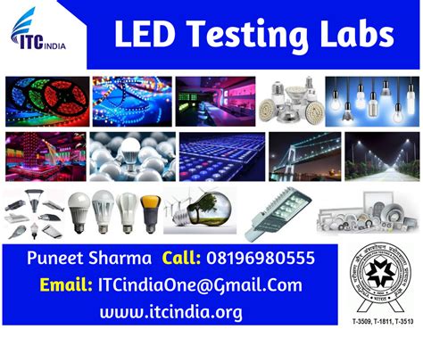 LED Testing Labs LED Testing Laboratories ITC India Electrical Safety Testing Lab