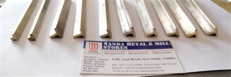 Brass T Section For Interior At ₹ 500kilogram In New Delhi Id