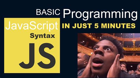 Lesson 1 Learn Basic Javascript Programming In Just 5 Minutes
