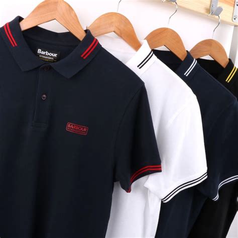 Discover Barbour 80s Casual Classics Polo Shirt Style Polo Shirt