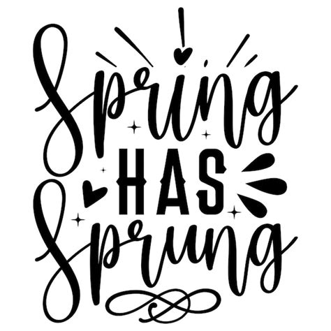 Premium Vector Spring Has Sprung