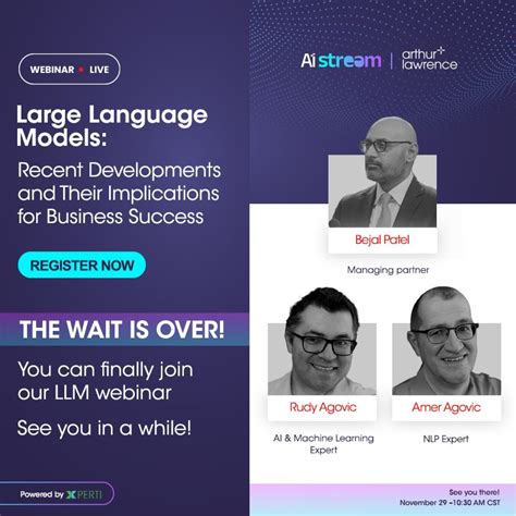 Join Our Webinar On Ai And Ml Xperti Posted On The Topic Linkedin