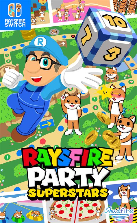 Raysfire Party Super Stars Fanart Happy Birthday Stream Raysfire Have A Great Raysfire Party
