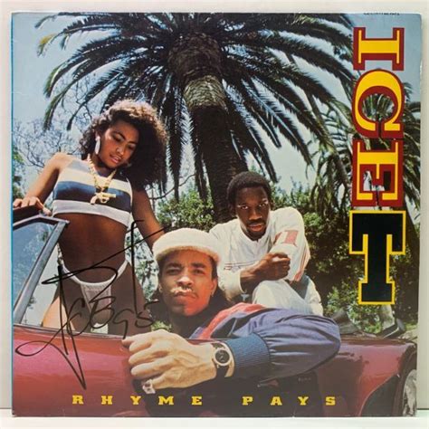 Ice T Rhyme Pays Vinyl Lp Album 1987 R102888 Discogs