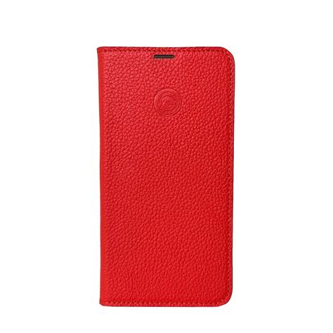 Mike Galeli Samsung Galaxy A35 Echtleder Tasche Rot