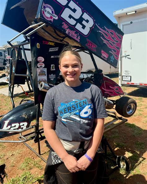 Good Luck Londyn Brown Today At Atp Brock Kersten Racing Facebook