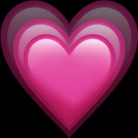 Download Glowing Pink Heart Graphic