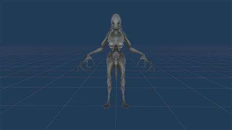 Monster 8 Game Ready 3d Model By Wernerkurt