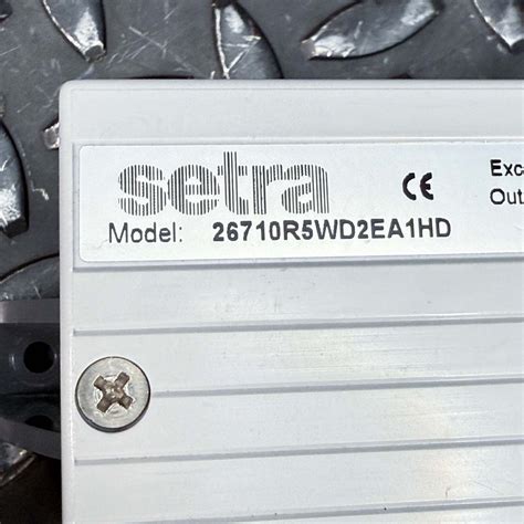 Setra 26710r5wd2ea1hd Differential Pressure Sensor