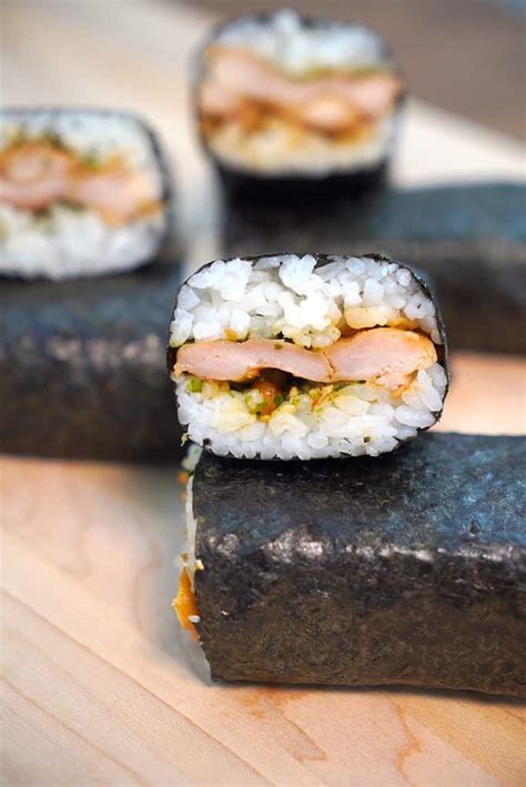 Homemade Chicken Musubi Super Addicted Wikisizzle