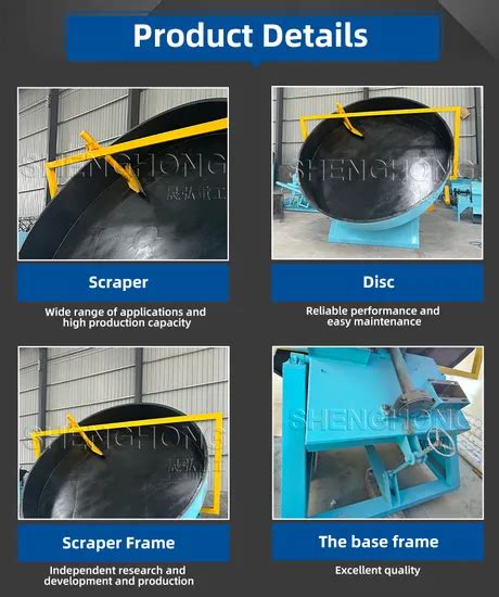 Disk Fertilizer Grain Making Machine Disk Pelletizer Machine