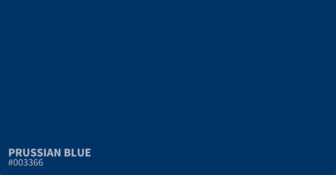 Prussian Blue 003366 Hex Color And Design Schemes