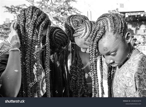 Female Hairstyle Braids Rows Braided Hair Photos Images And Pictures