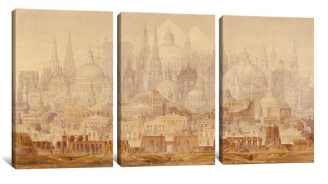 C R Cockerell Le Rêve Du Professeur 1848 Canvas Gallery Etsy France
